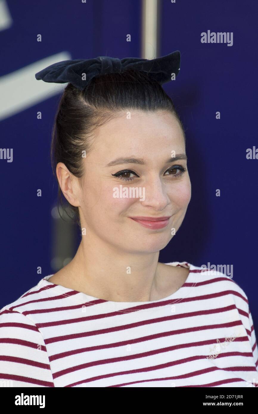 Gizzi Erskine attending the premiere of Inside Out, at the Odeon cinema ...