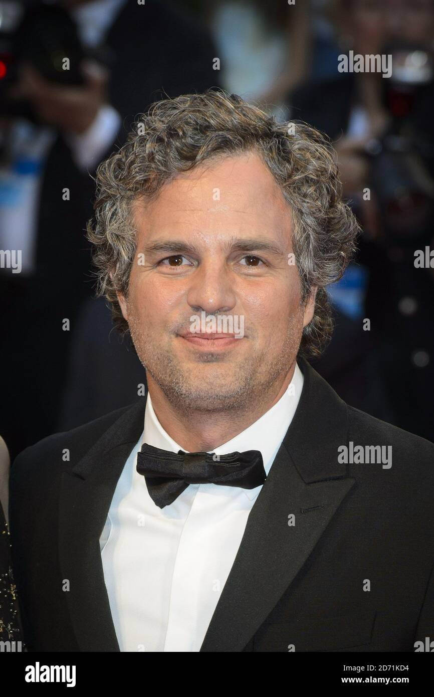 Mark Ruffalo attending the premiere of Spotlight, at the 72nd Venice ...