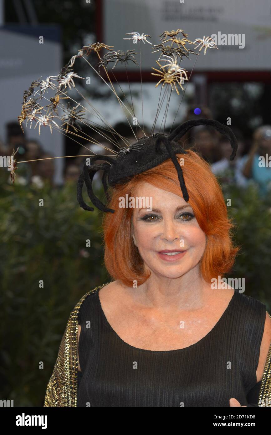 Marina Ripa Di Meana attending the premiere of Spotlight, at the 72nd ...