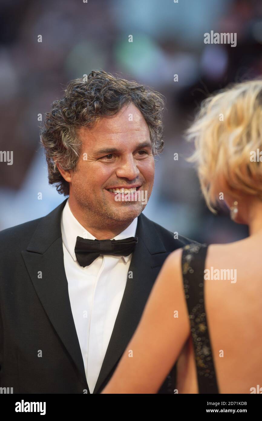 Mark Ruffalo attending the premiere of Spotlight, at the 72nd Venice ...