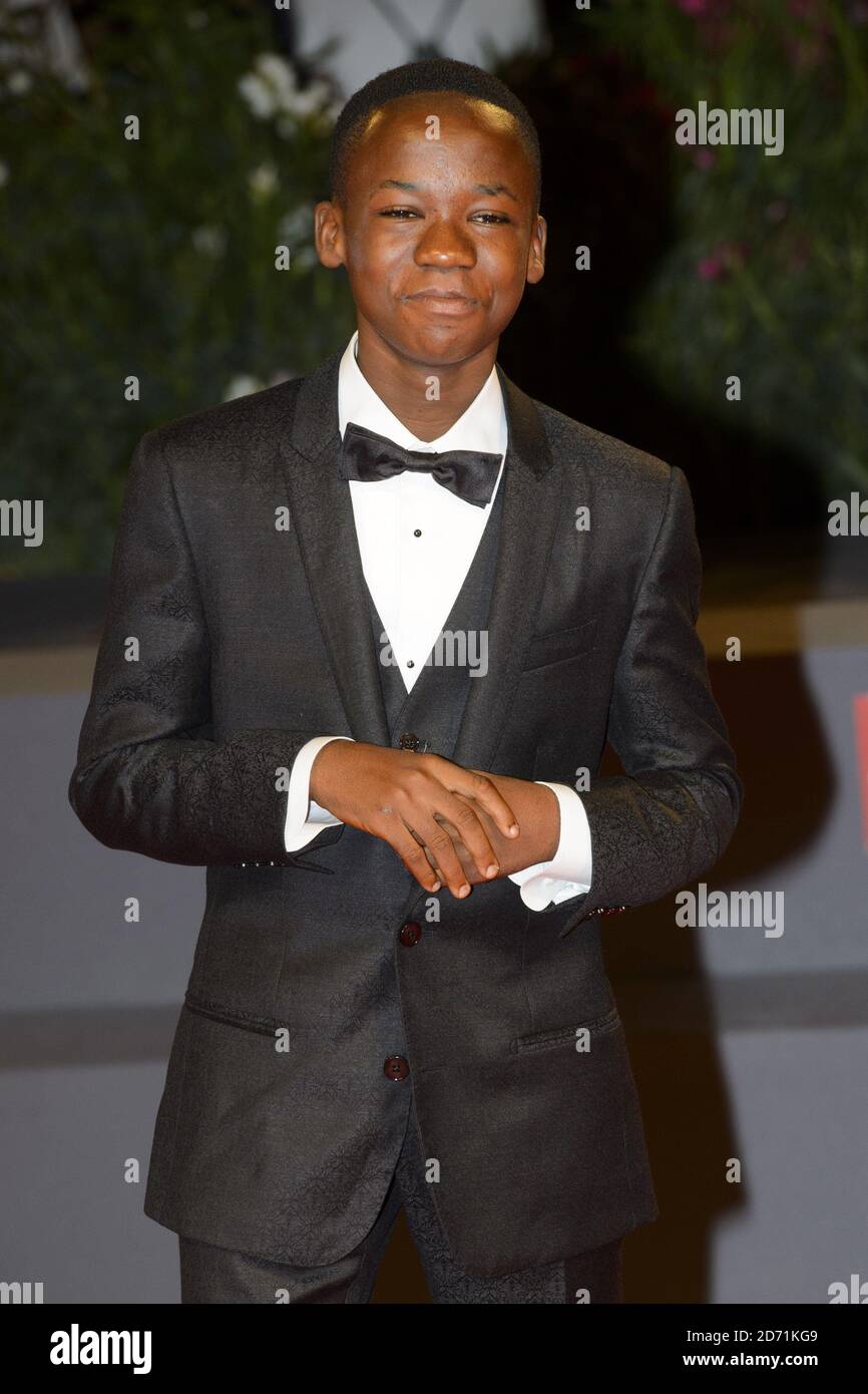 Abraham Attah attending the Beasts Of No Nation Premiere, at the 72nd ...
