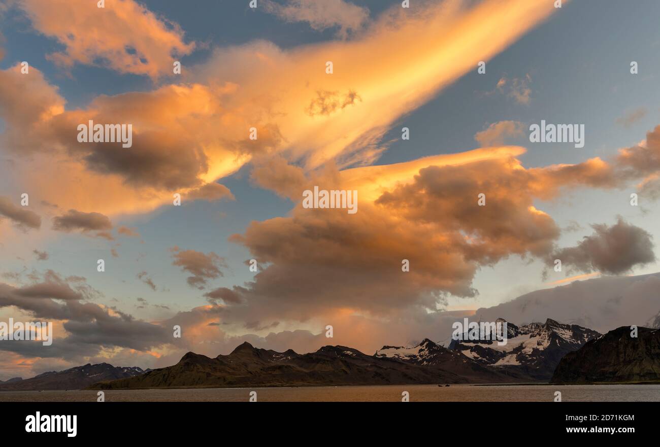 South georgia mountains storm hi-res stock photography and images - Alamy