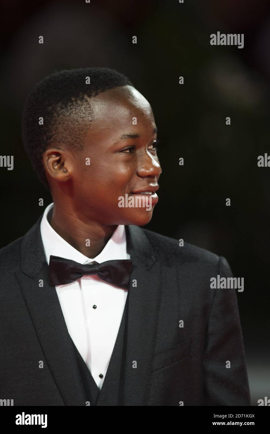Abraham Attah attending the Beasts Of No Nation Premiere, at the 72nd ...