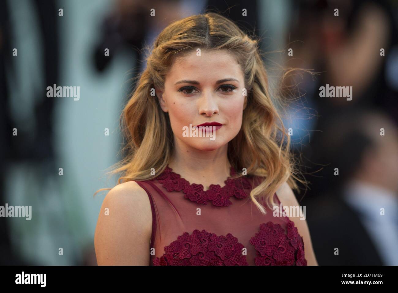 Giulia Elettra Gorietti Attending The Premiere Of A Bigger Splash At The 72nd Venice Film