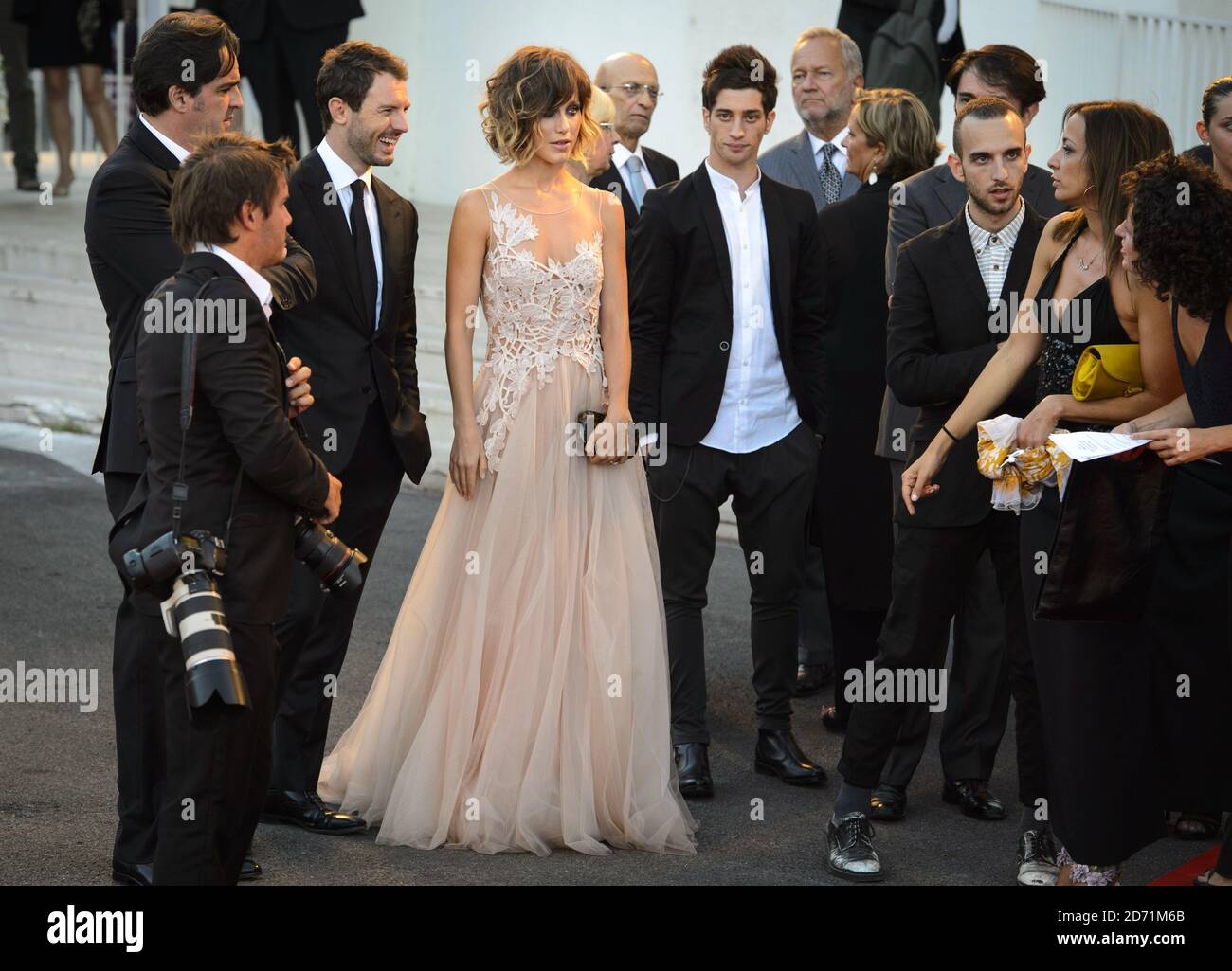 Gabriella Pession attending the premiere of A Bigger Splash, at the ...