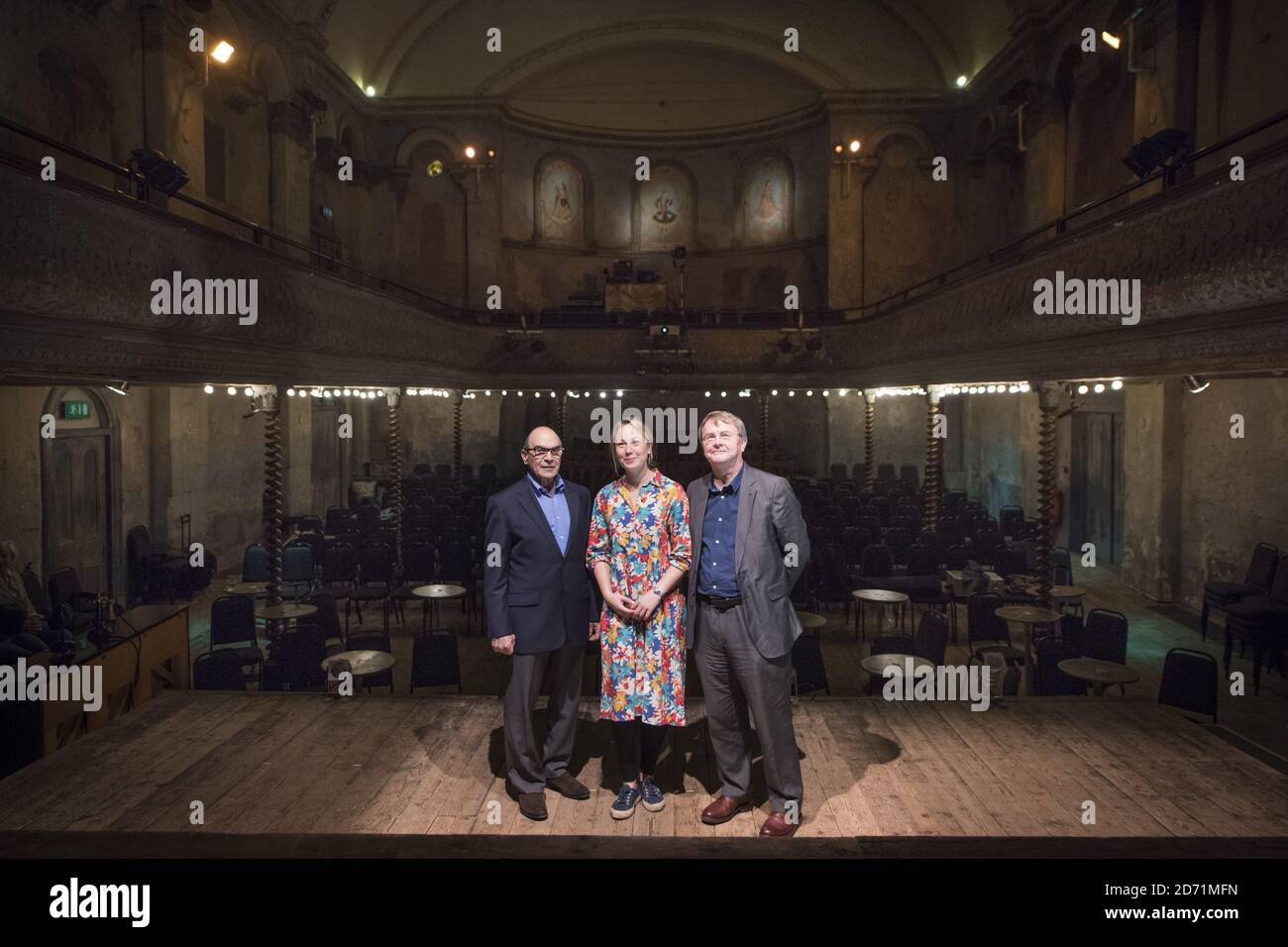 David Suchet, Frances Mayhew and Tim Ronalds pictured in the newly ...