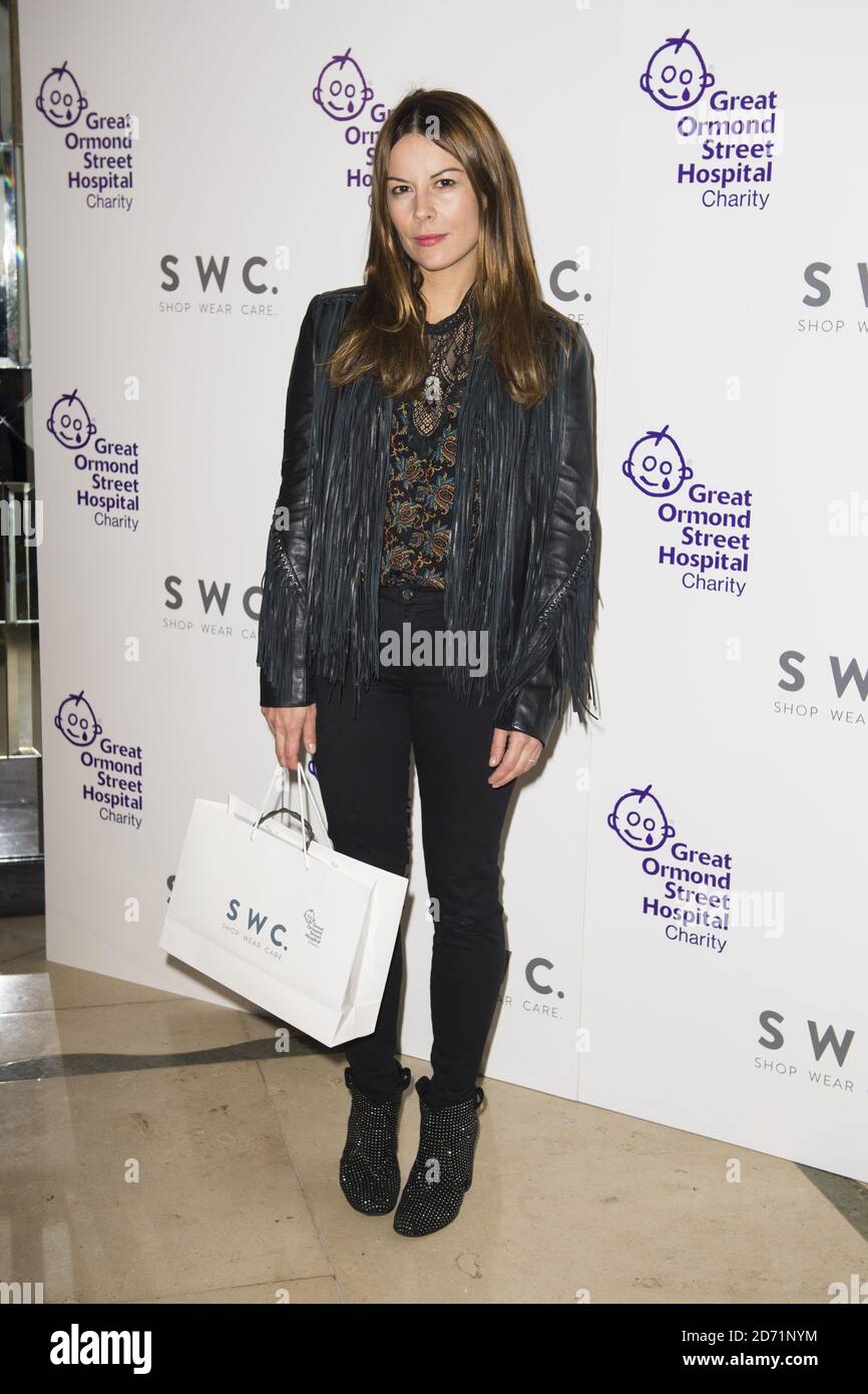 Juliet Angus attending Shop Wear Care, in aid of Great Ormond Street ...