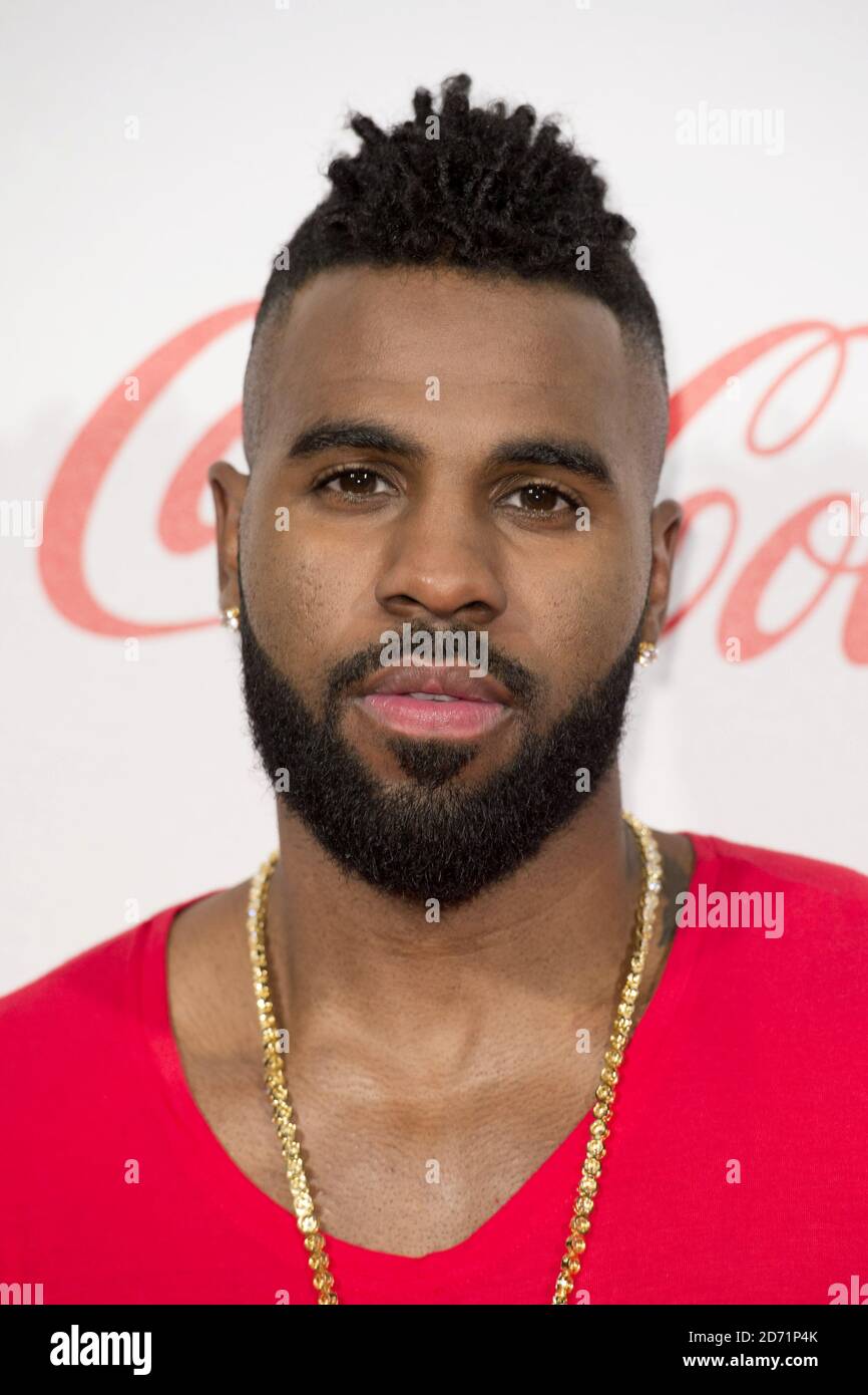 Jason Derulo attends the Capital FM Jingle Bell Ball 2015 at the O2 ...