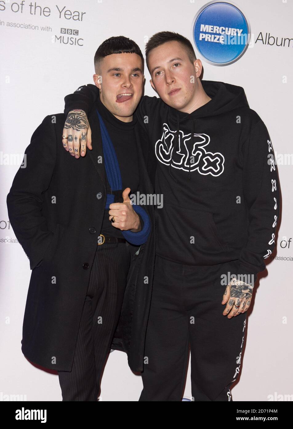 Laurie Vincent and Isaac Holman (left) of the Slaves attending the 2015 ...