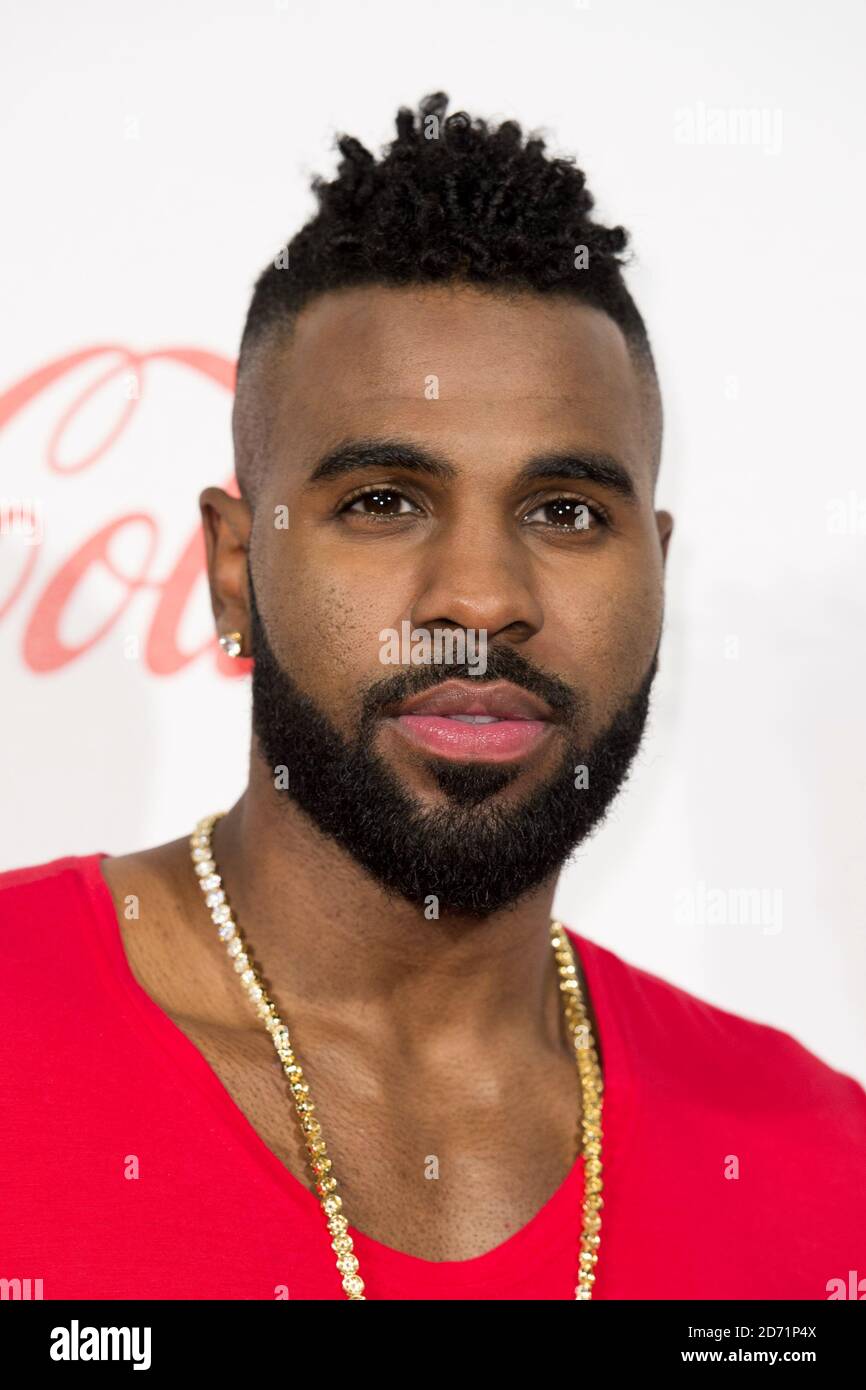 Jason Derulo attends the Capital FM Jingle Bell Ball 2015 at the O2 ...