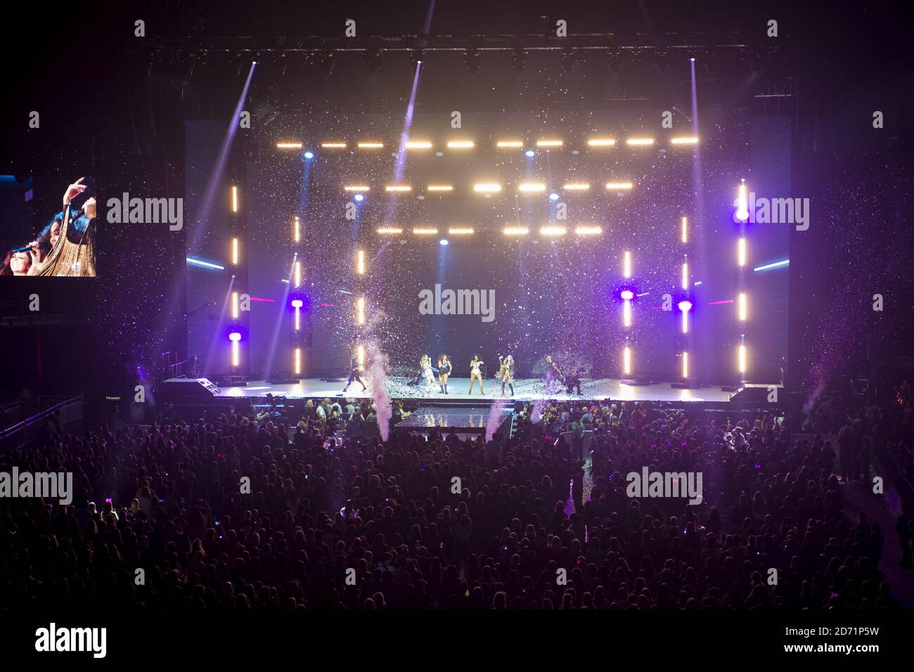 Little Mix performing during the Capital FM Jingle Bell Ball 2015 at ...