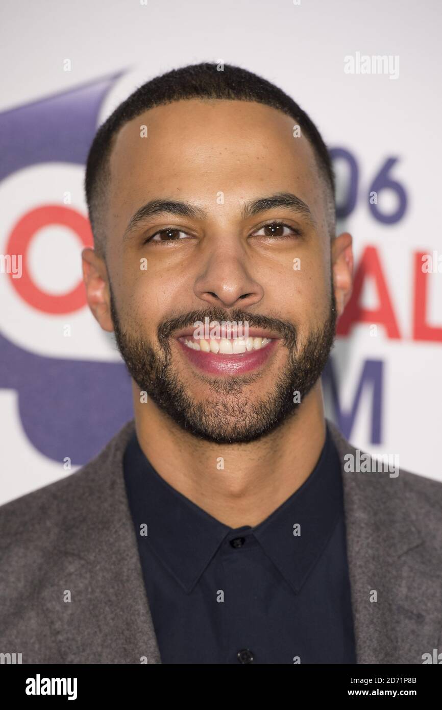 Marvin Humes pictured backstage during the Capital FM Jingle Bell Ball ...