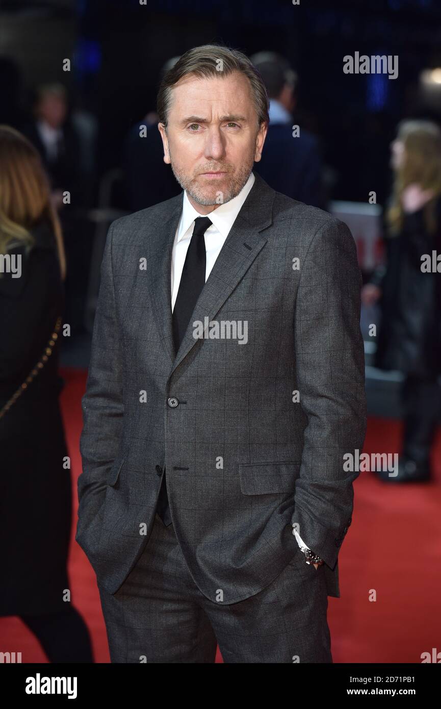 Tim Roth arriving the premiere of The Hateful Eight, at the Odeon ...