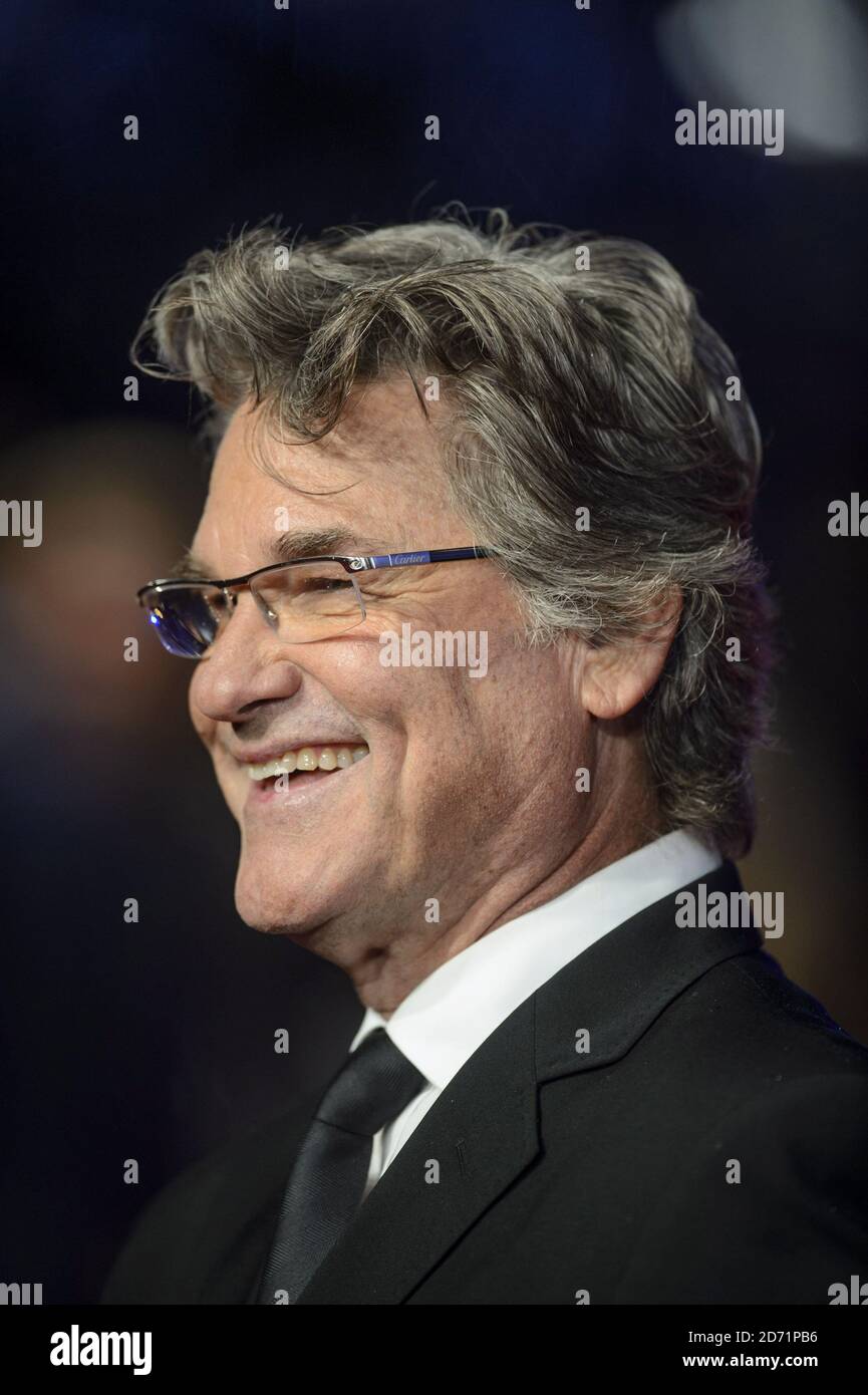 Kurt Russell arriving the premiere of The Hateful Eight, at the Odeon ...