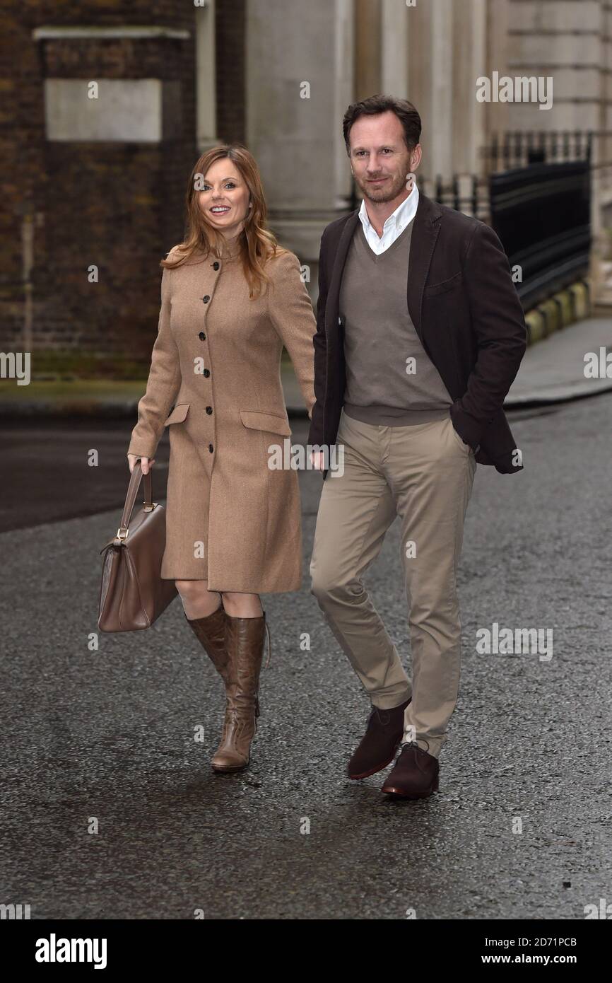 Christian horner and geri halliwell hi-res stock photography and images ...