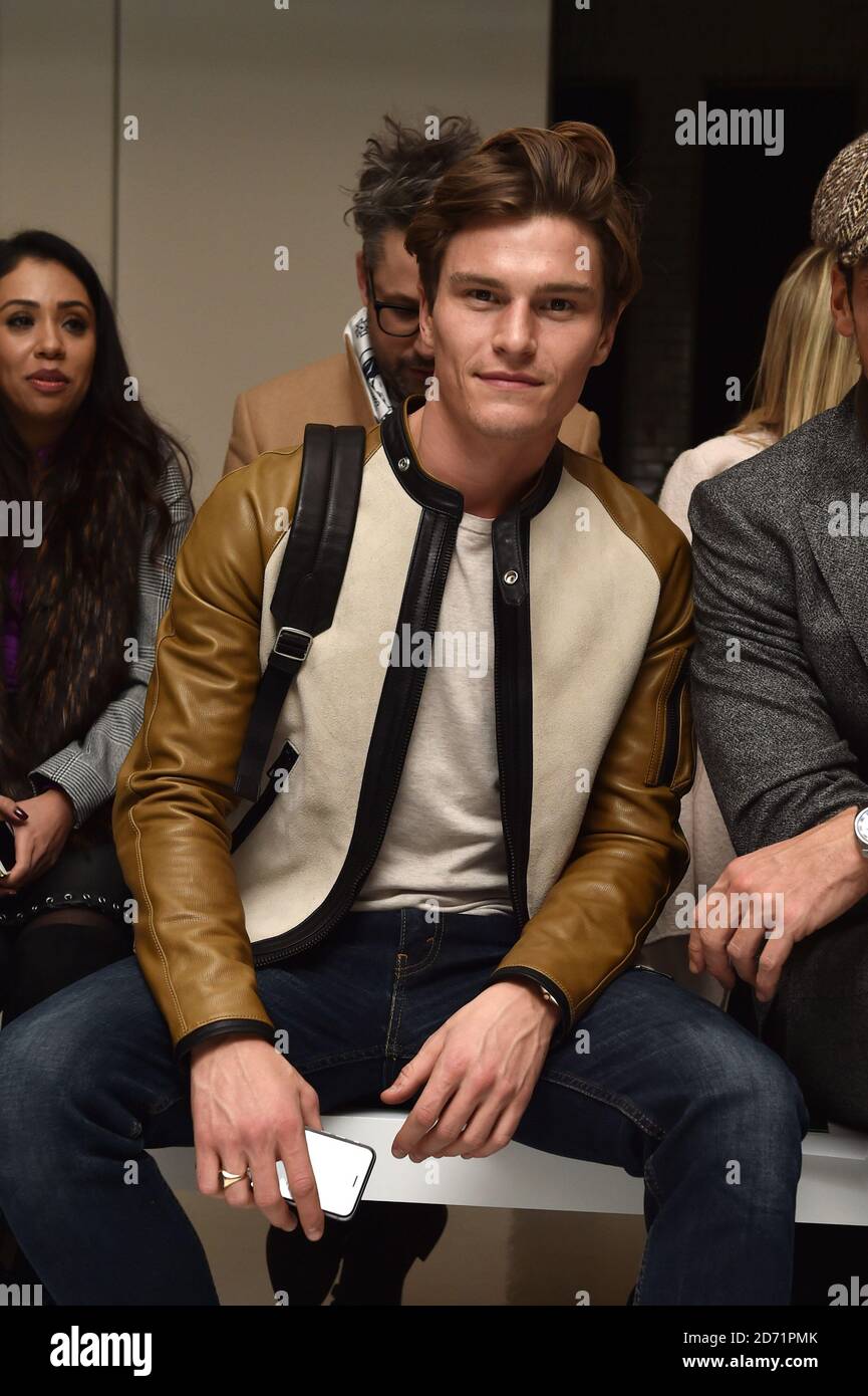 David Gandy and Oliver Cheshire on the front row at the Lou Dalton ...