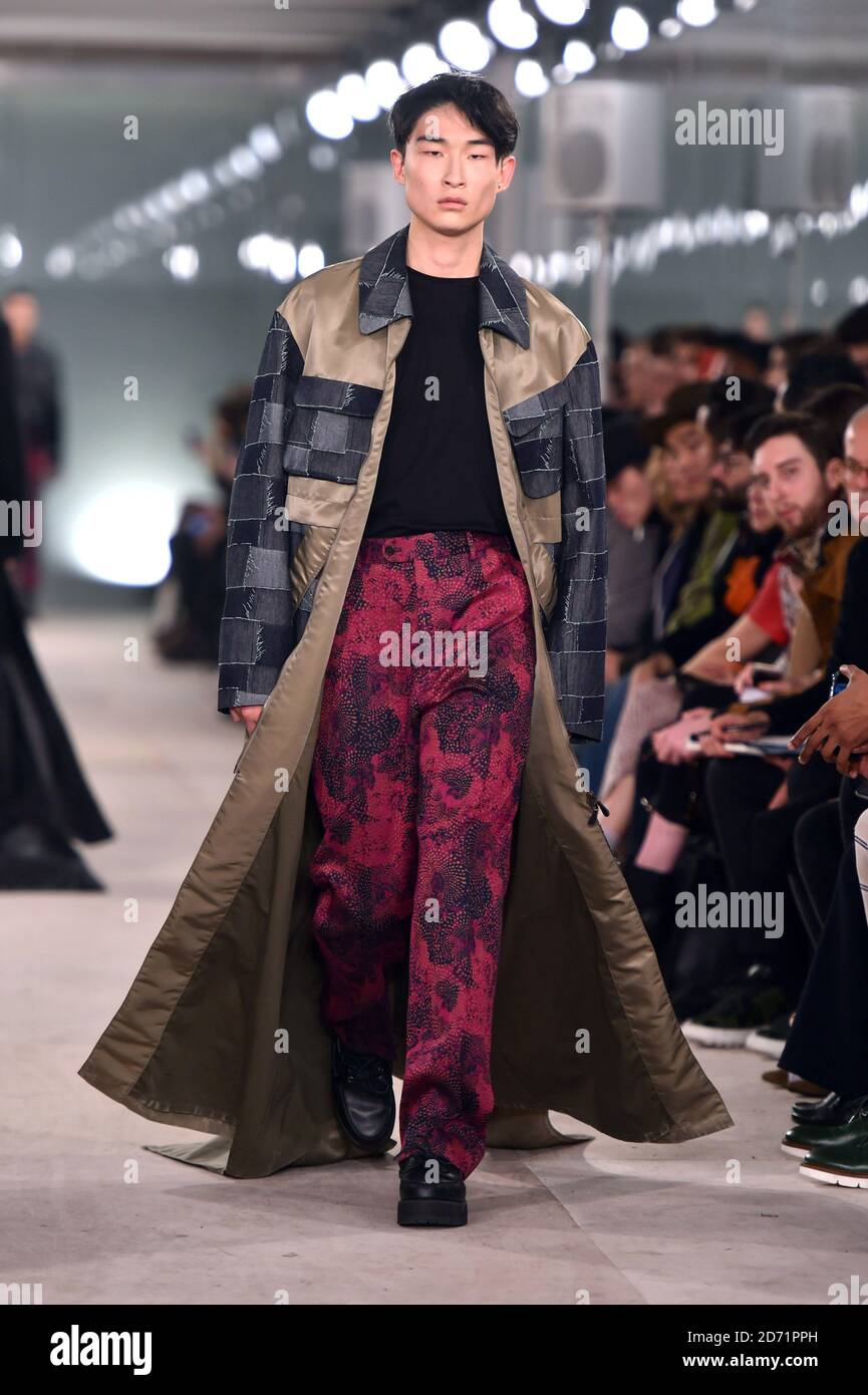 A model on the catwalk at the Casley Hayford Fashion show, held as part ...