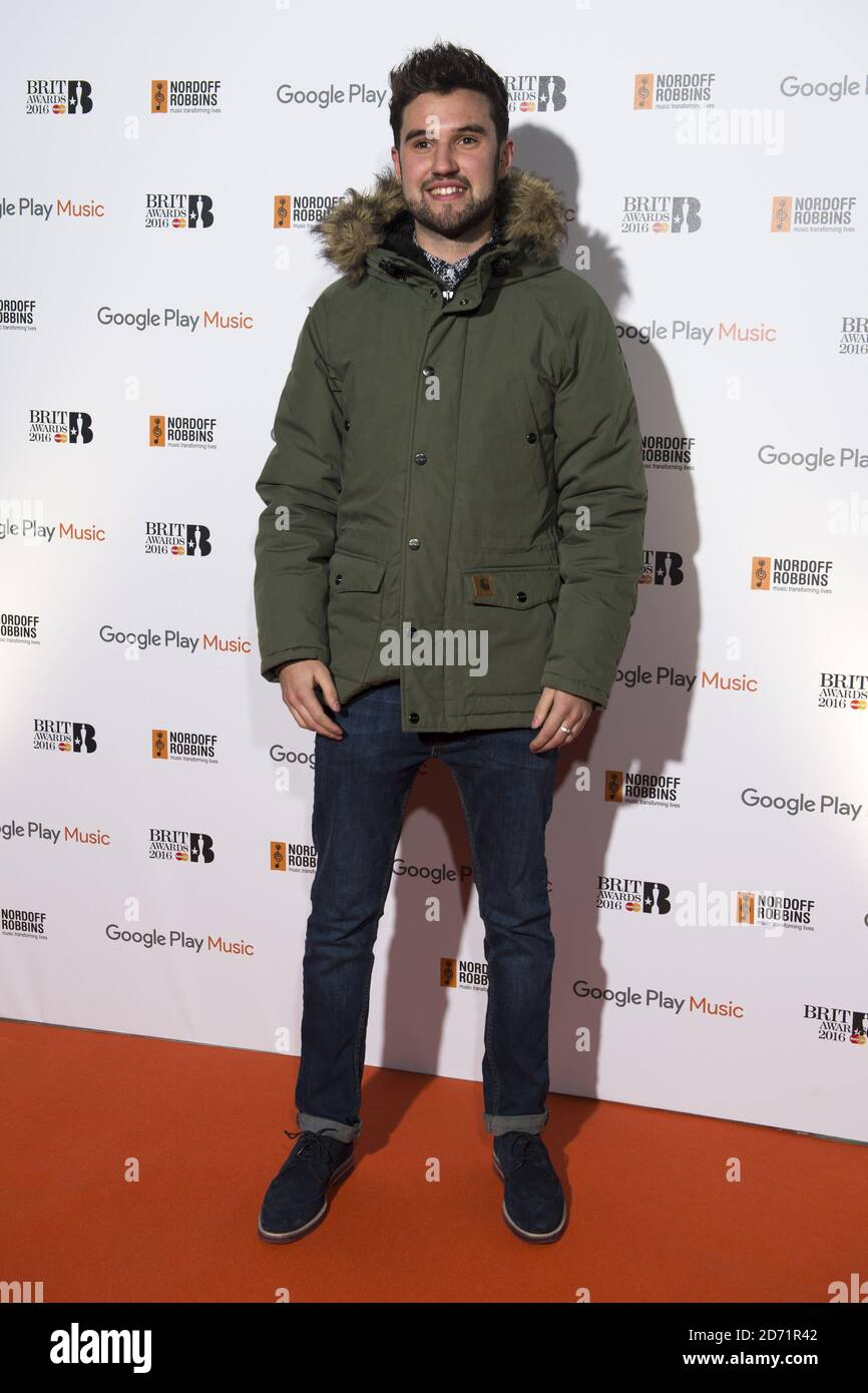 Philip George at the Google Play Music Official BRITs noms after party ...