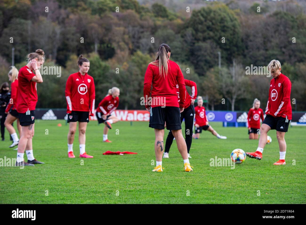 Cardiff, Wales, UK. 20th Oct, 2020. Jess Fishlock of Wales Women in ...