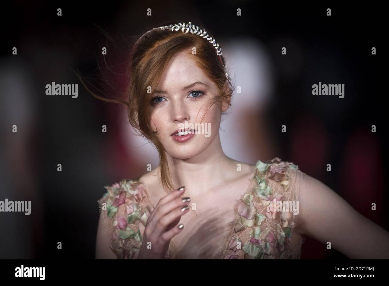 Ellie Bamber attending the Pride and Prejudice and Zombies European ...