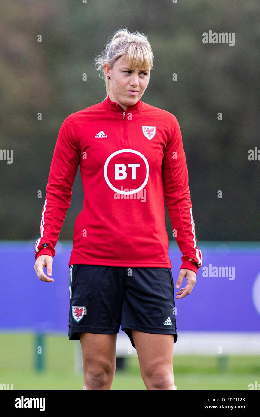 Cardiff, Wales, UK. 20th Oct, 2020. Gemma Evans of Wales Women in ...