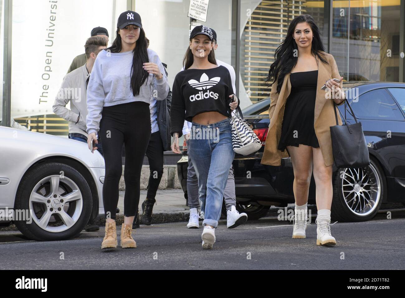 The cast of MTV???s Geordie Shore (l-r Marnie Simpson, Chantelle ...