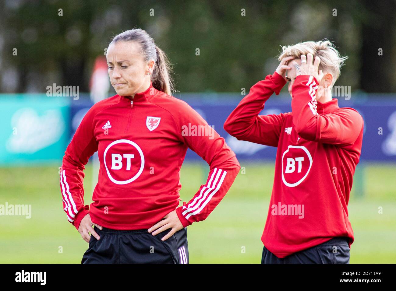 Cardiff, Wales, UK. 20th Oct, 2020. Natasha Harding of Wales Women in ...