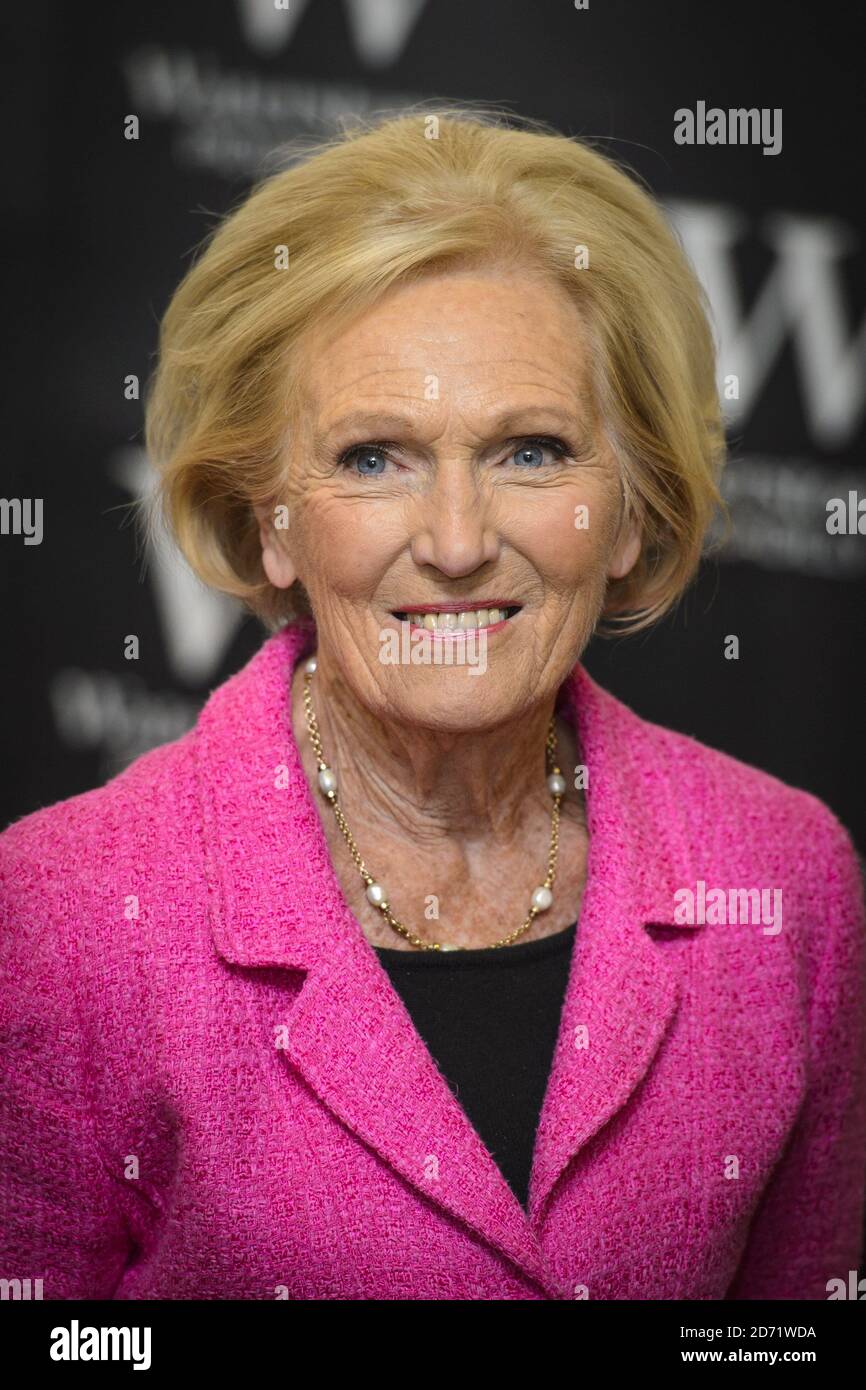 Mary Berry signs copies of her new book 'Mary Berry: Foolproof Cooking ...