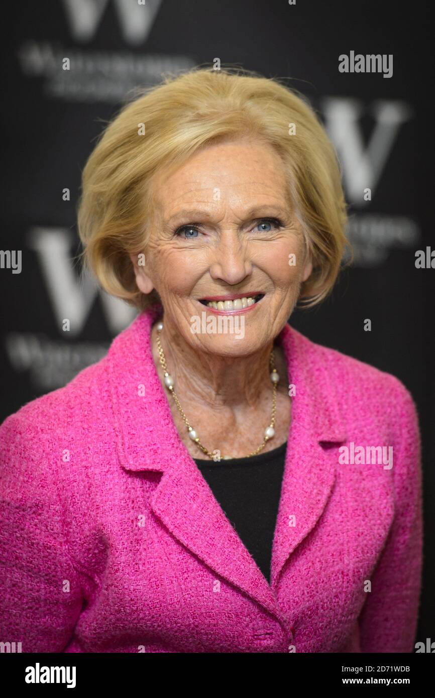 Mary Berry signs copies of her new book 'Mary Berry: Foolproof Cooking ...