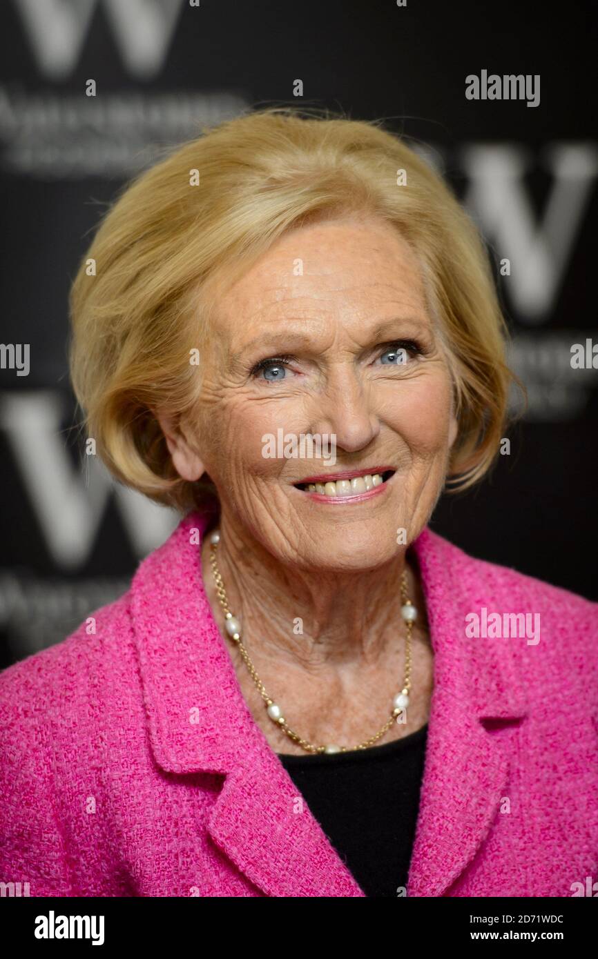 Mary Berry signs copies of her new book 'Mary Berry: Foolproof Cooking ...