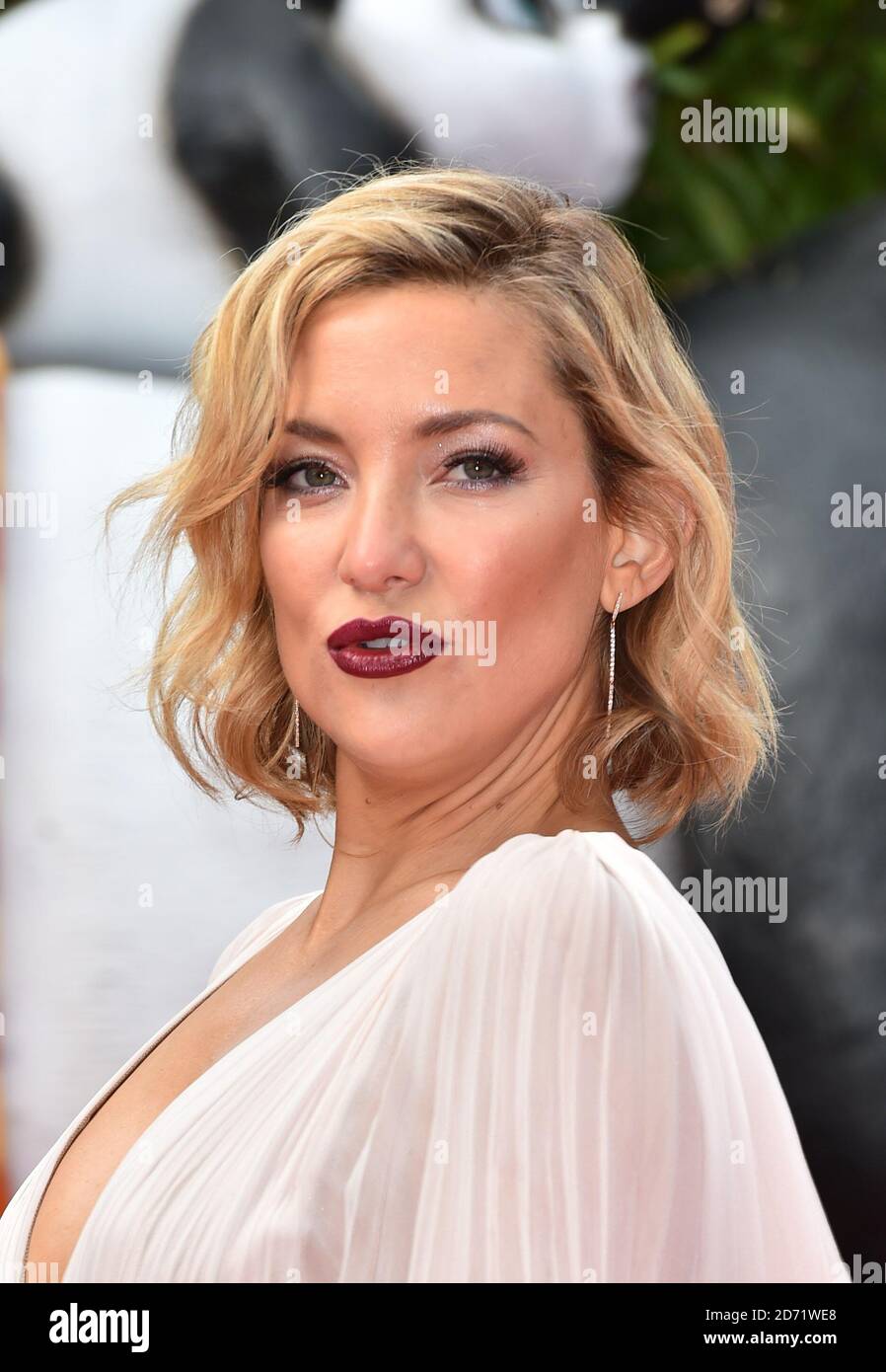 Kate Hudson attending the premiere of Kung Fu Panda 3, at the Odeon ...