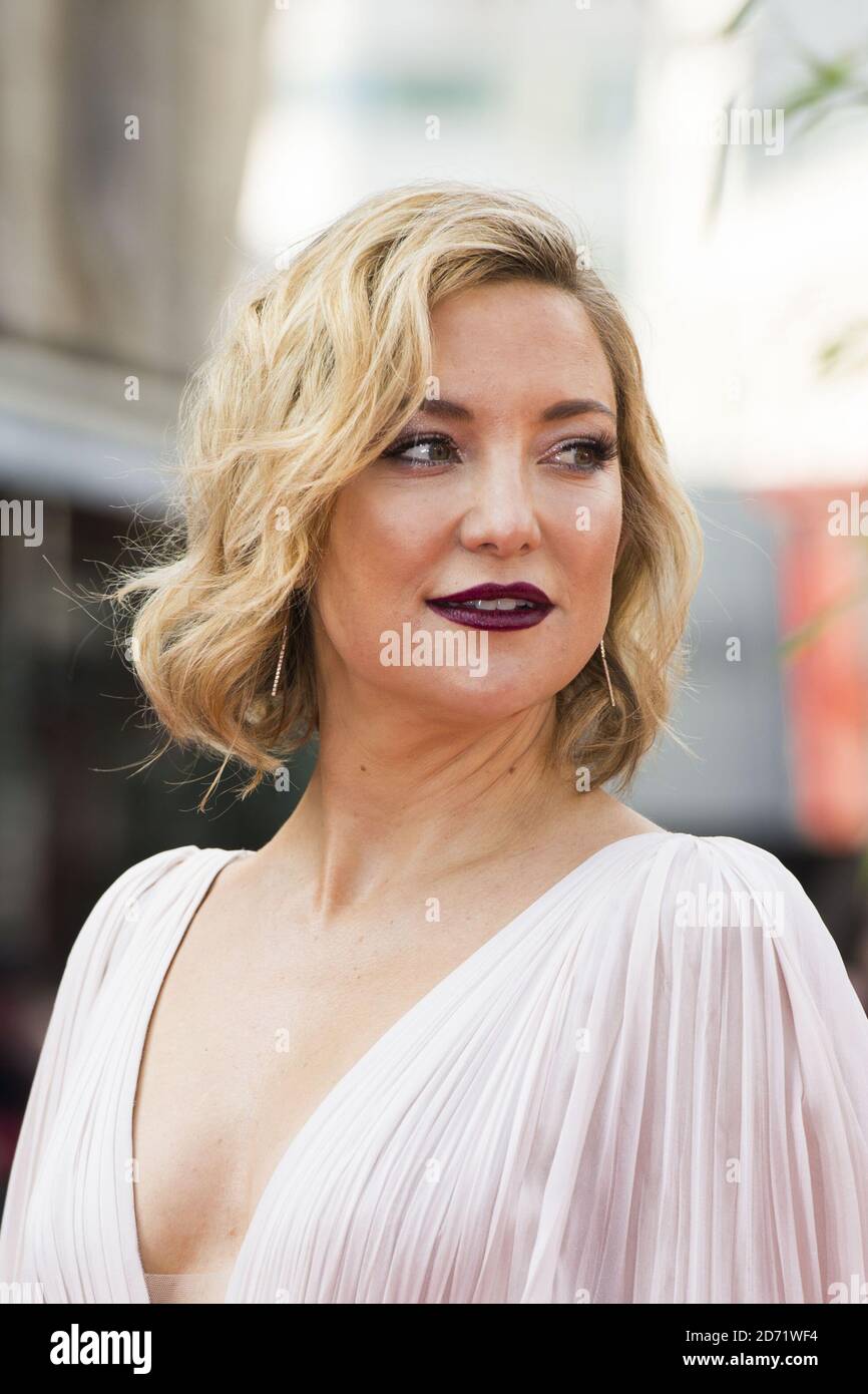 Kate Hudson attending the premiere of Kung Fu Panda 3, at the Odeon ...