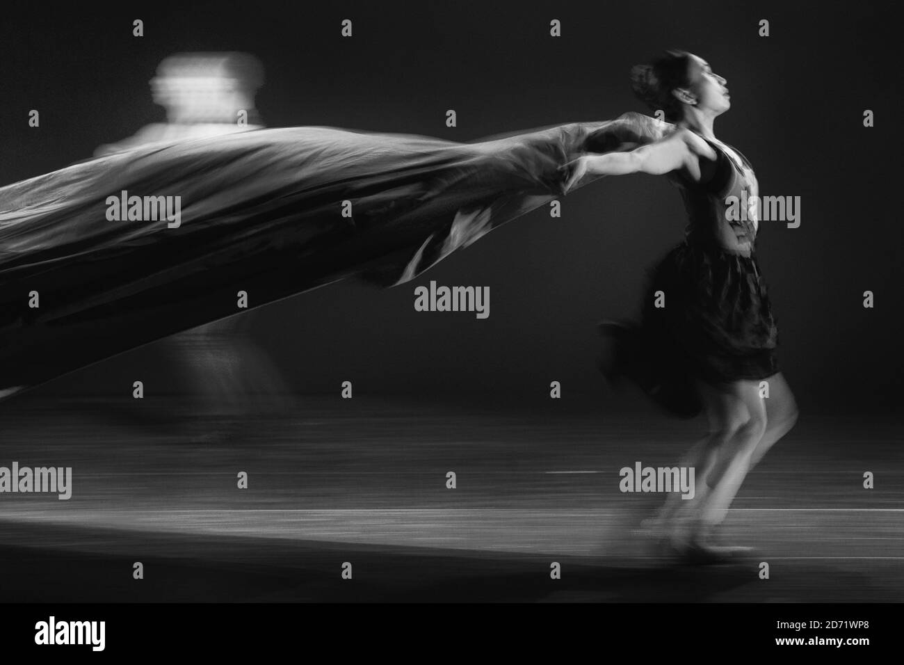 Dancers pictured during a dress rehearsal for the Ballet Black ...