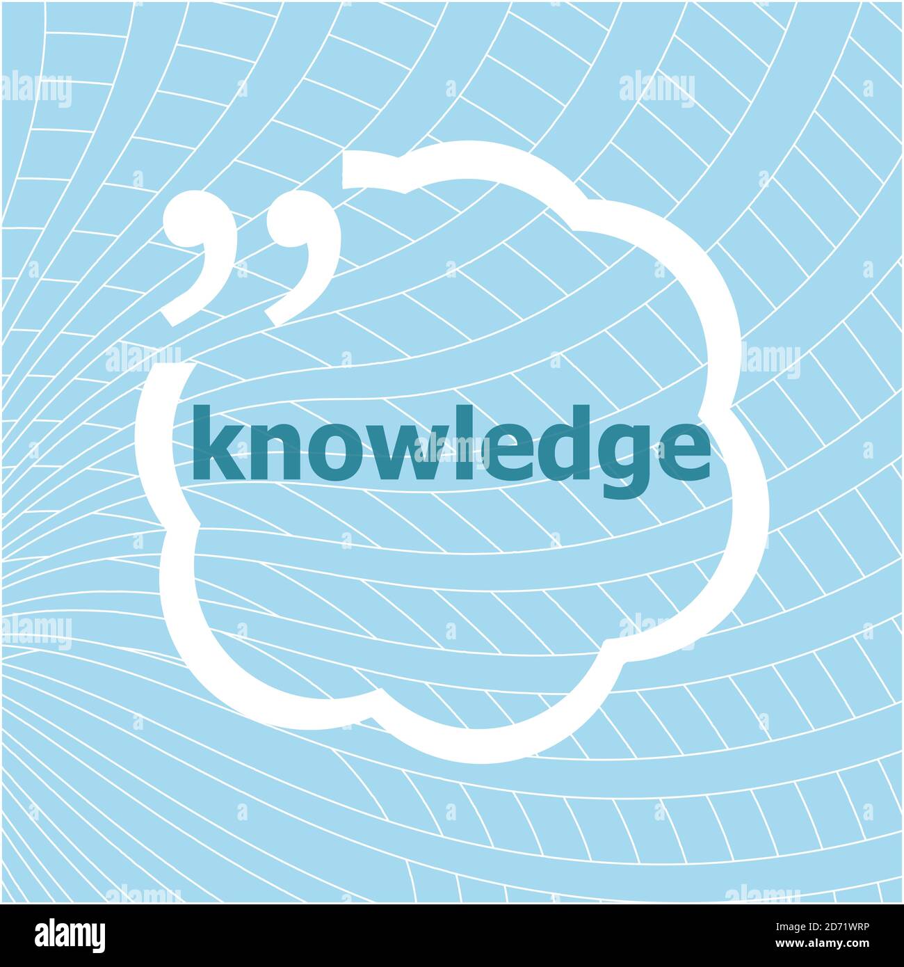 Text Knowledge. Education concept Stock Photo - Alamy