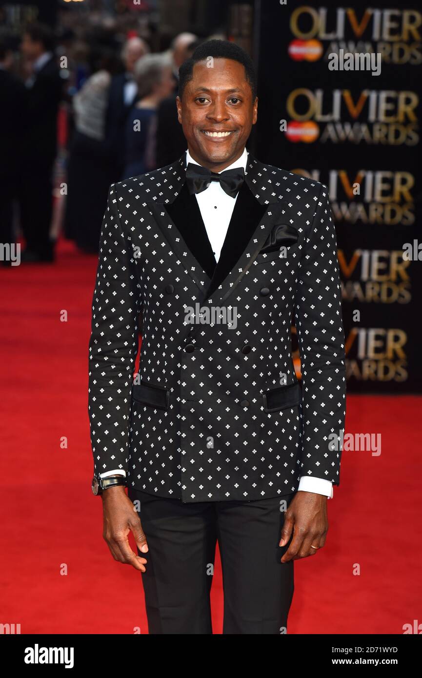 Matt Henry attending the Olivier Awards, at the Royal Opera House in ...