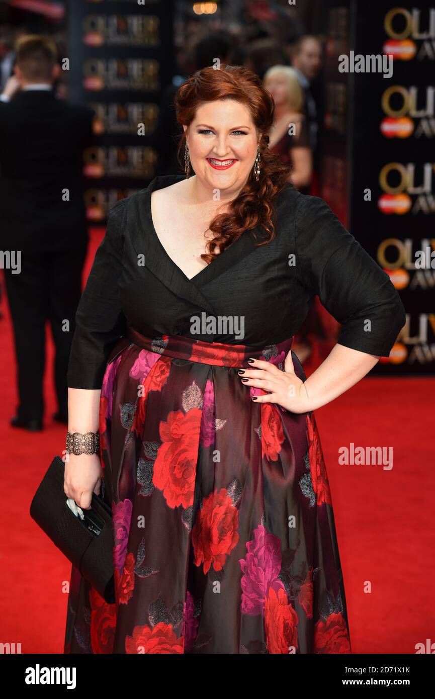 Tamara Wilson attending the Olivier Awards, at the Royal Opera House in ...