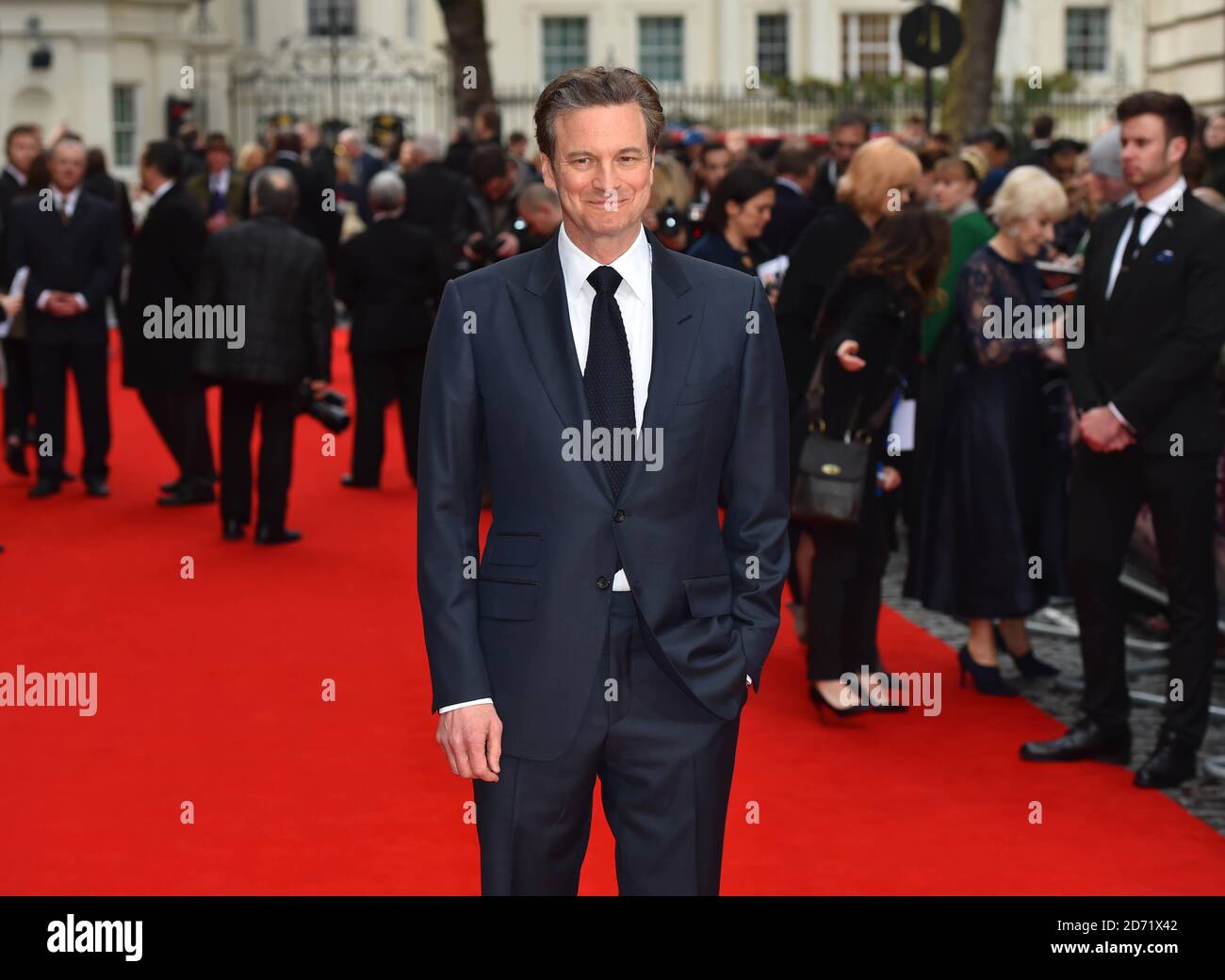 Colin Firth attending the Eye In The Sky UK premiere held at Curzon ...