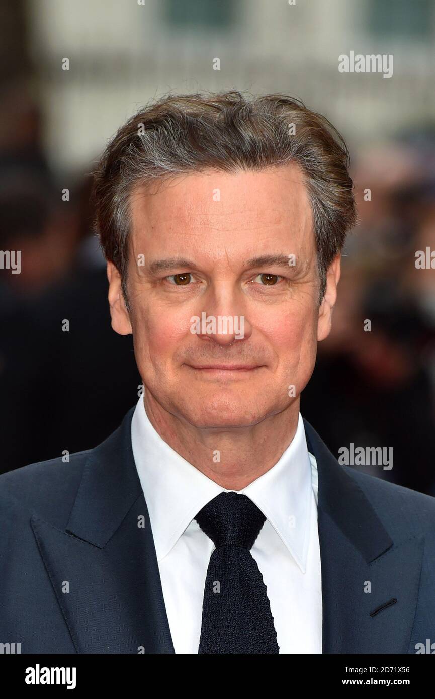 Colin Firth attending the Eye In The Sky UK premiere held at Curzon ...