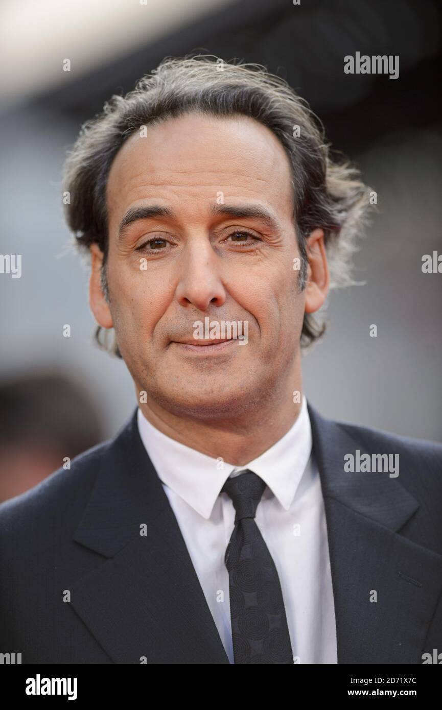 Alexandre Desplat attending the World Premiere of Florence Foster ...