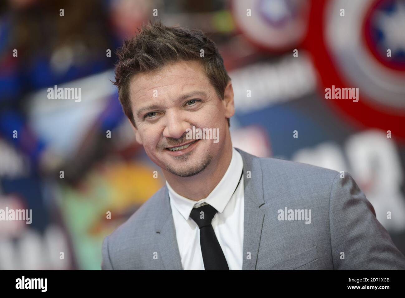 Jeremy Renner attending the Captain America: Civil War European ...