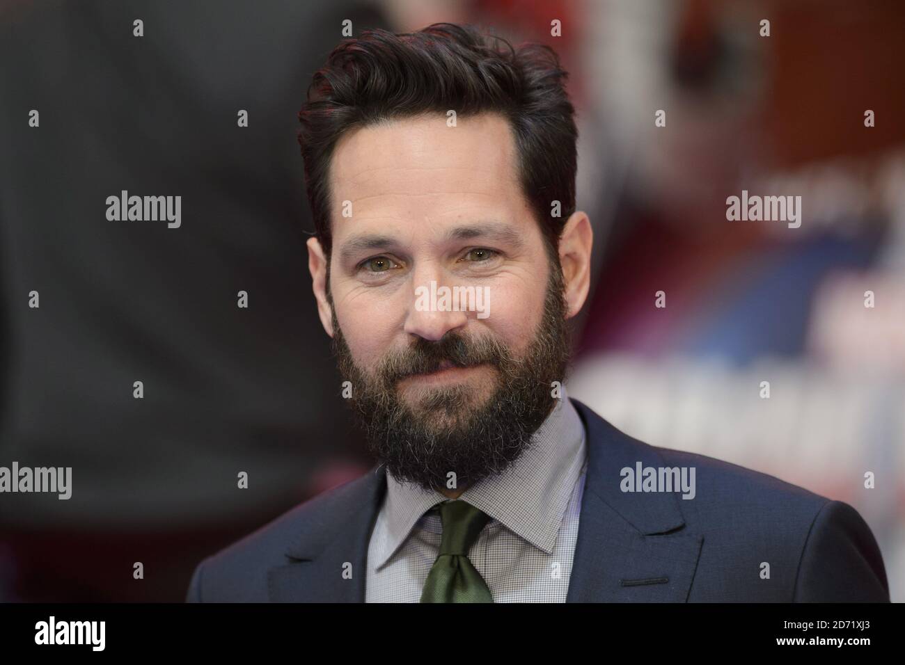 Paul Rudd attending the Captain America: Civil War European Premiere ...