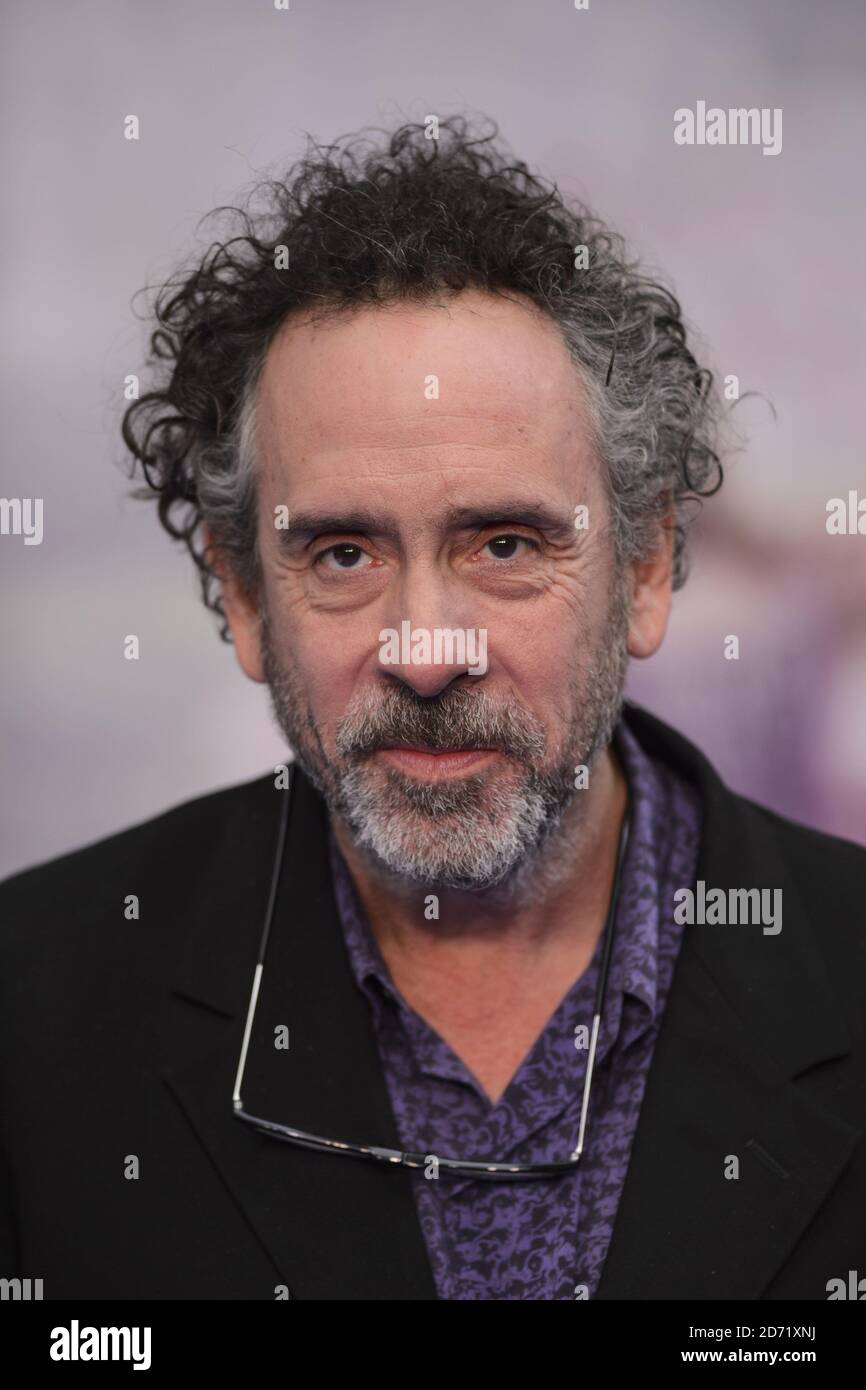 Tim Burton attending the Alice Through The Looking Glass European ...