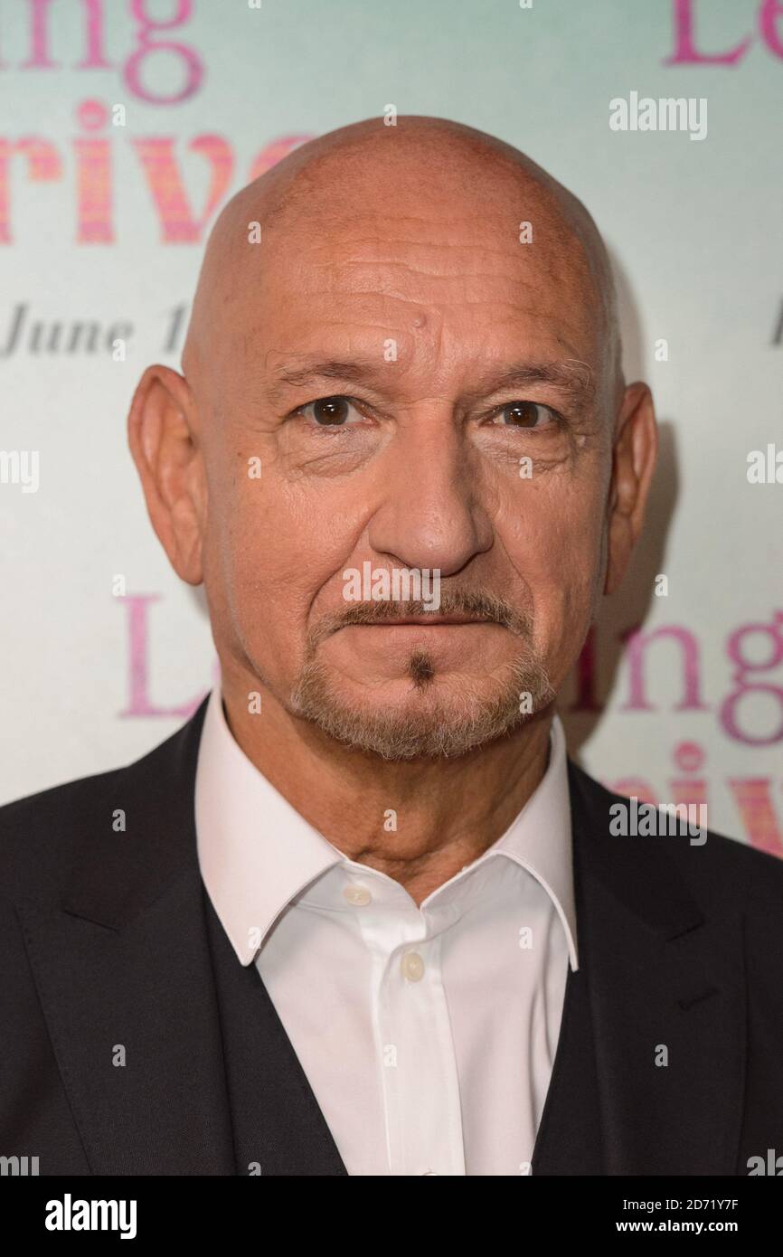 Sir Ben Kingsley attending the premiere of Learning to Drive, at the ...
