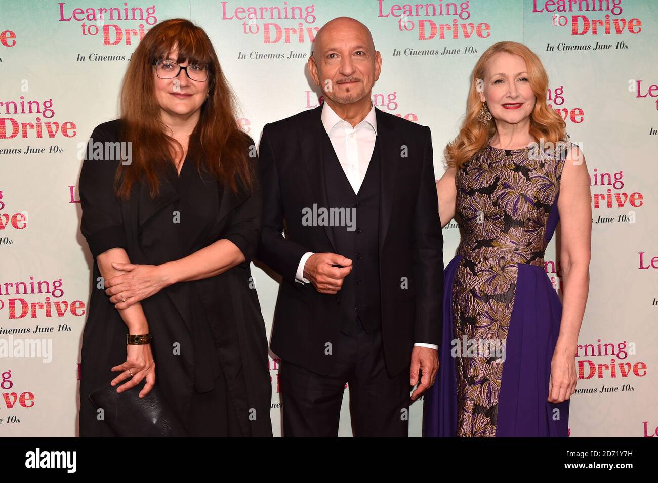 Isabel Croixet, Sir Ben Kingsley and Patricia Clarkson attending the ...