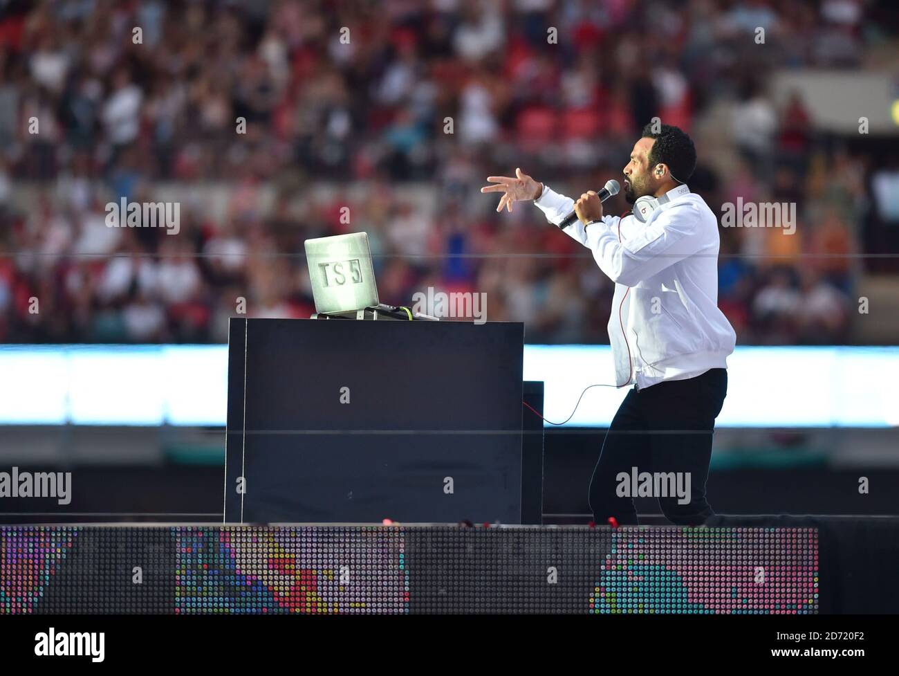 Craig David At The Capital Fms Summertime Ball With Vodafone Held At Wembley Stadium London