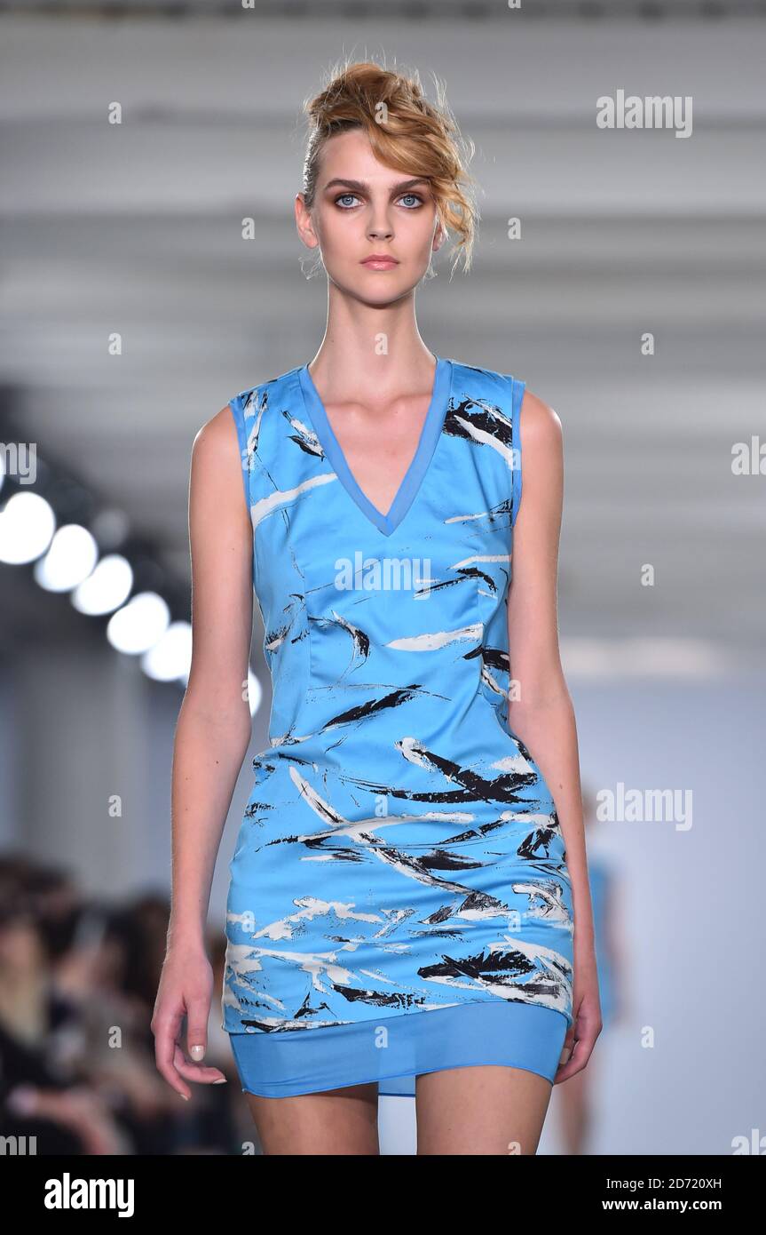 Fashion show runway catwalk model modelling models hi-res stock ...