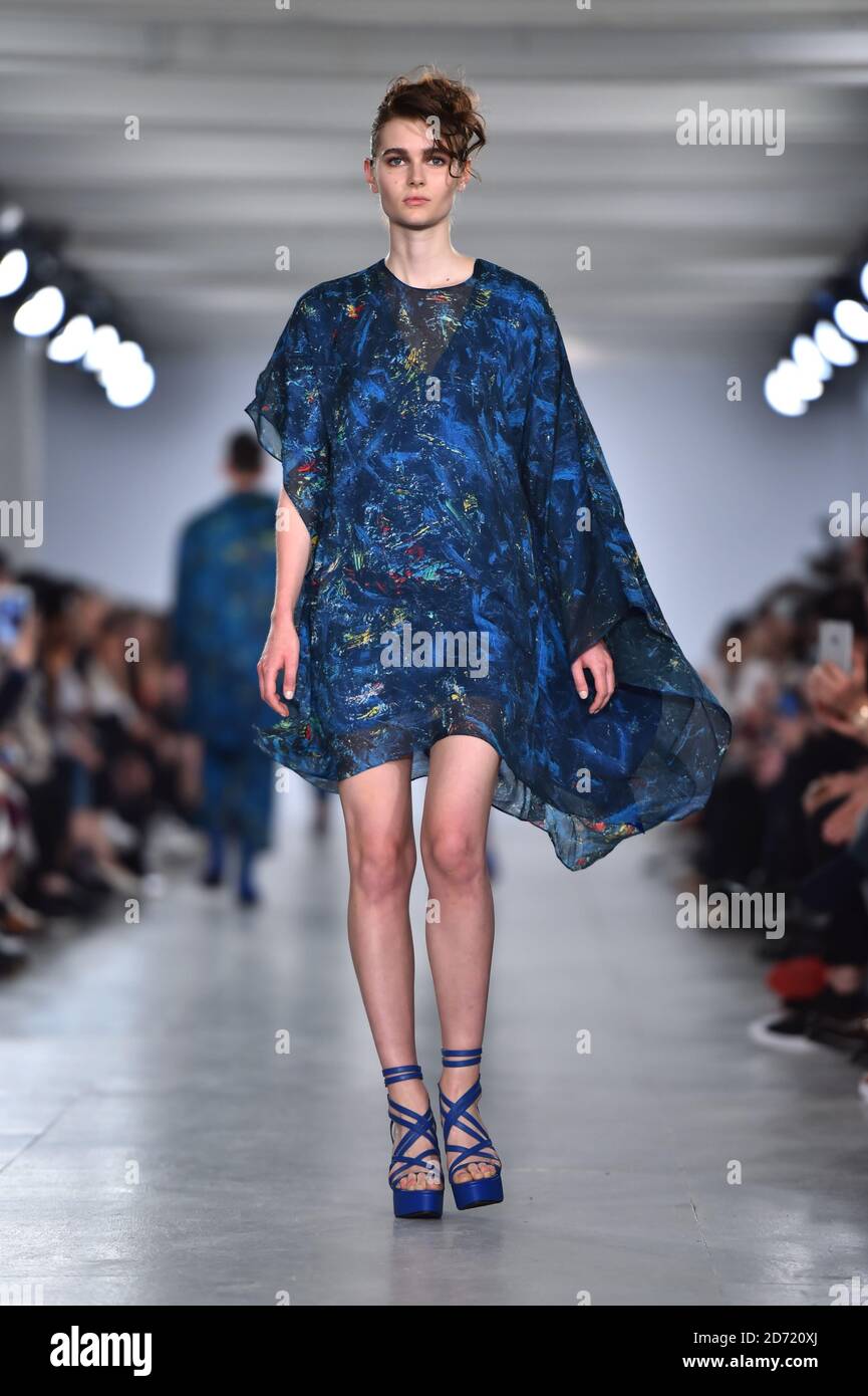 Fashion show runway catwalk model modelling models hi-res stock ...