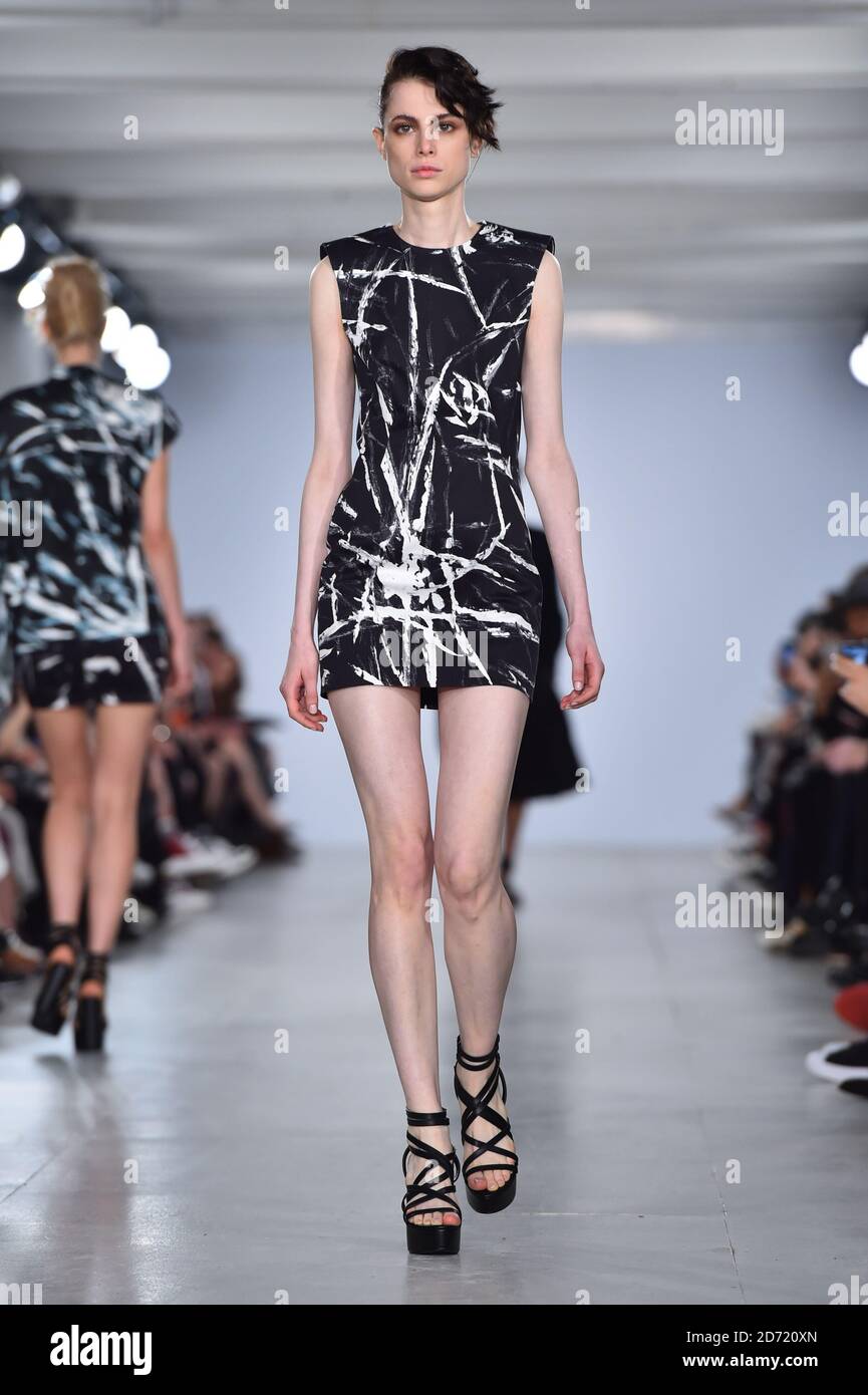 Fashion show runway catwalk model modelling models hi-res stock ...