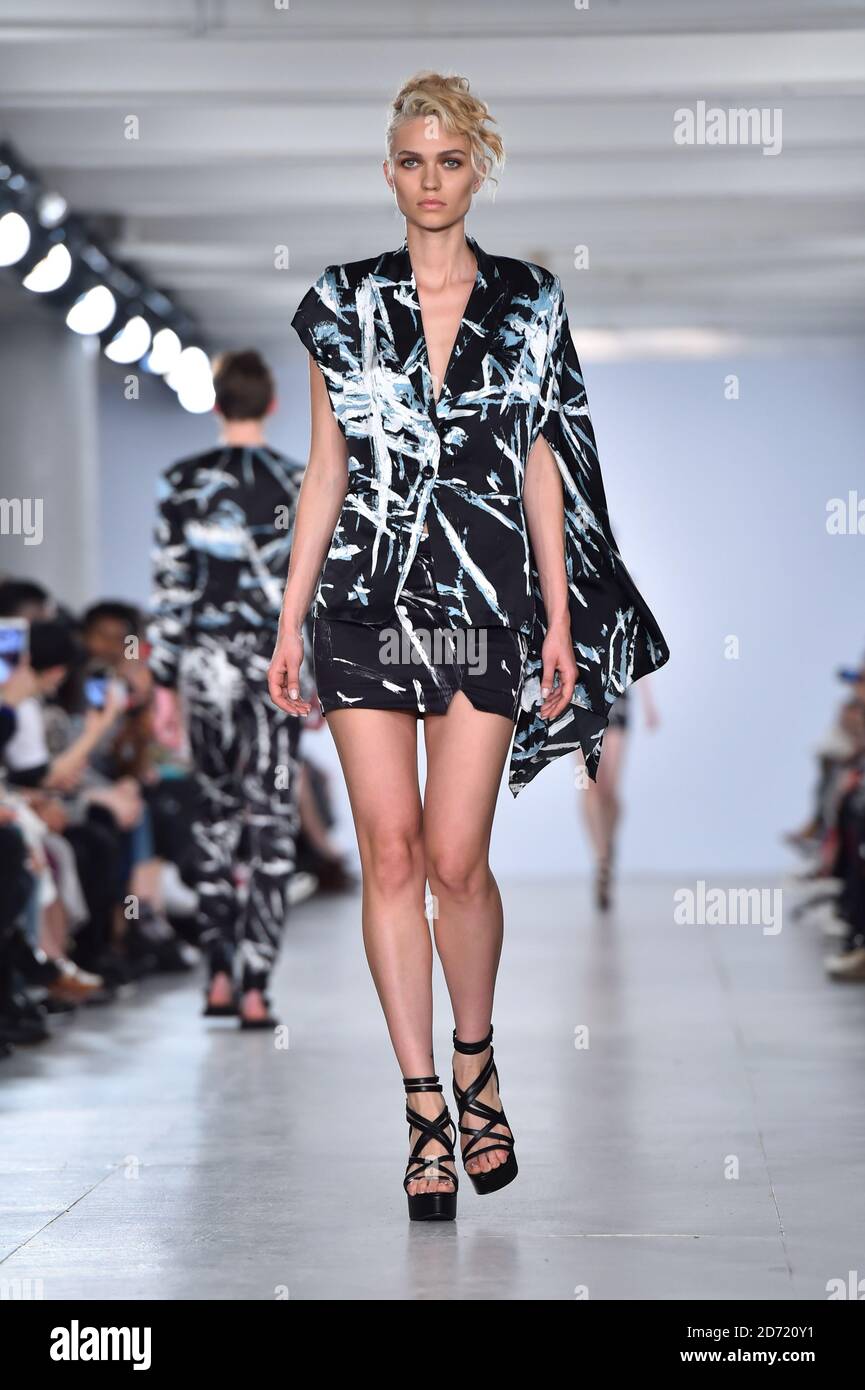 Fashion show runway catwalk model modelling models hi-res stock ...