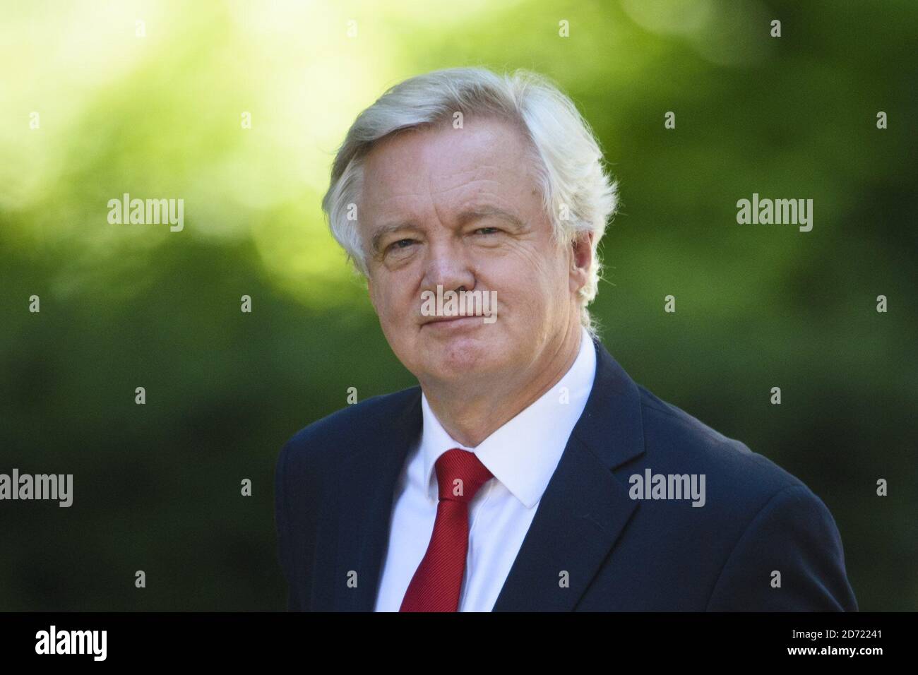 Secretary of State for Exiting the European Union David Davis arriving ...